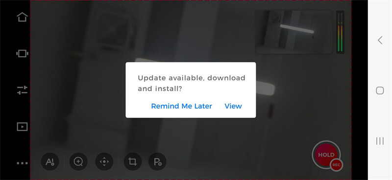 Firmware Update via OBSBOT Start App